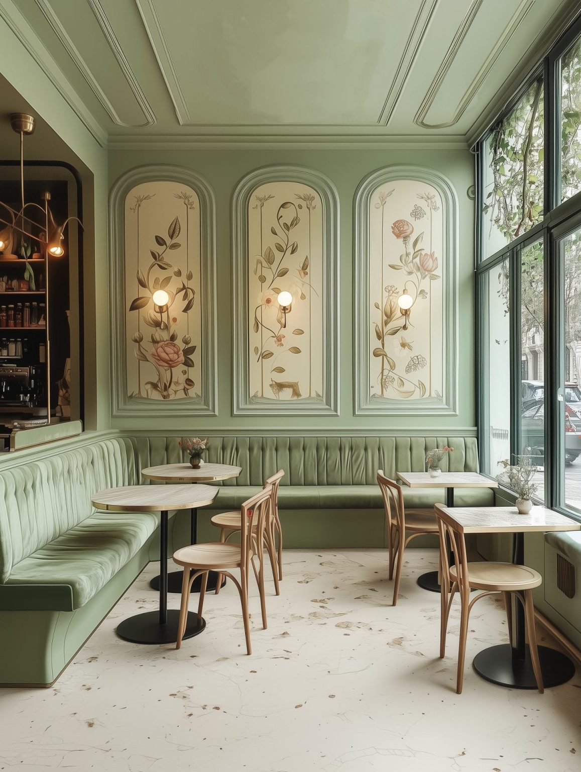 Beyond Beige: Bright Ideas for Brunch Café Interiors - ¡Colour Your Casa!
